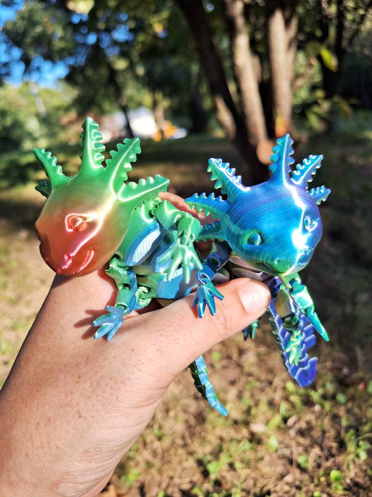 Articulated Axolotl – Cassie's Critters & Creations